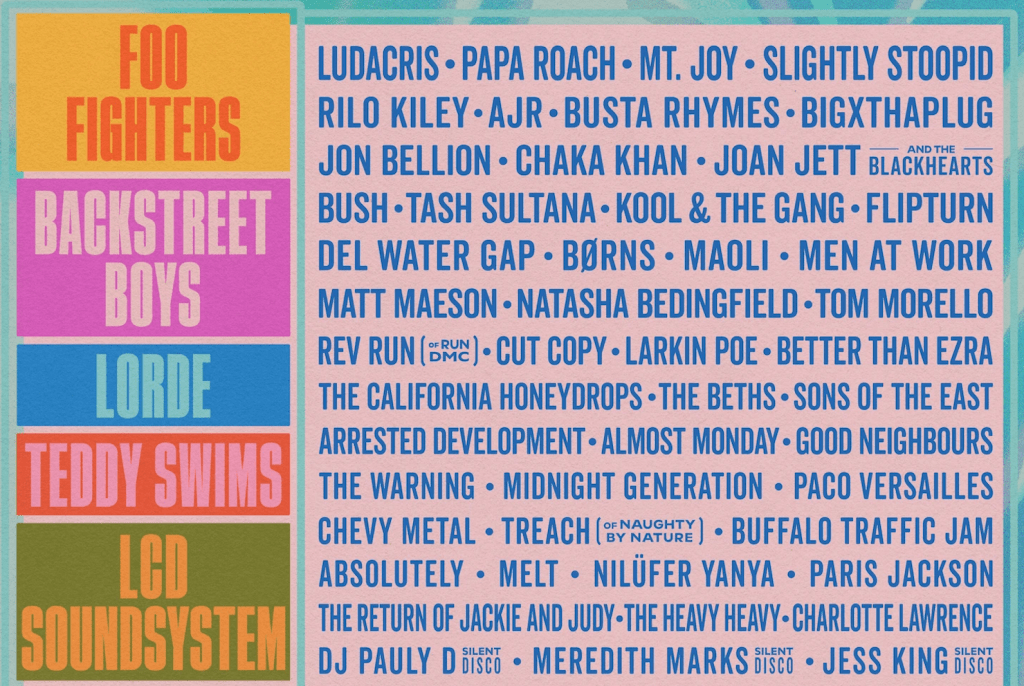 BottleRock Napa Valley Announces 2026 Lineup Featuring Foo Fighters ...